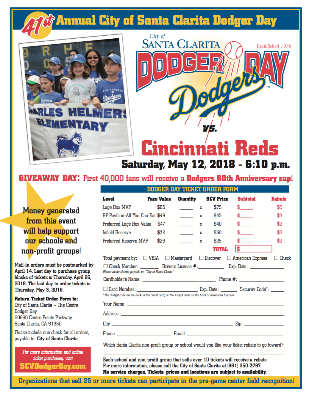SCV Dodger Day
